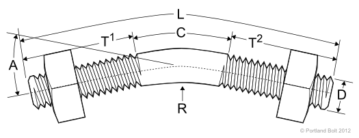 Bent Bolts - Pole Line Fasteners